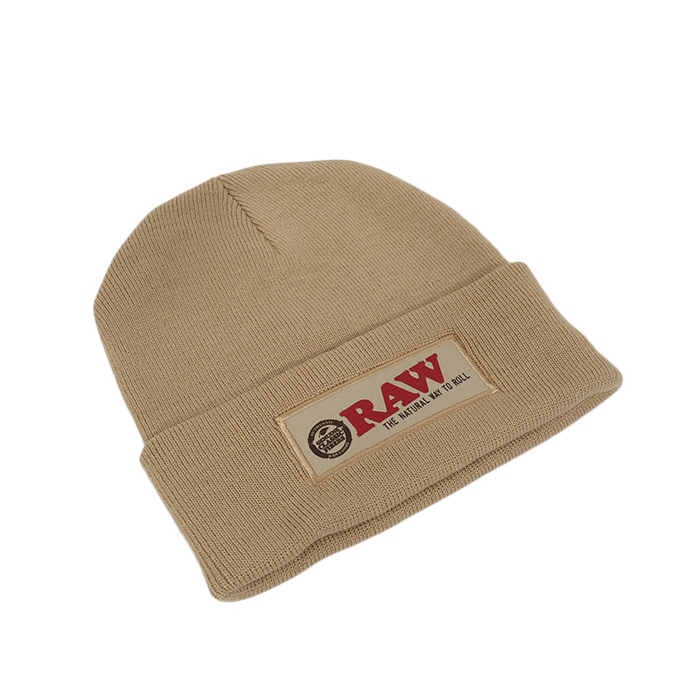 RAW Tan Beanie