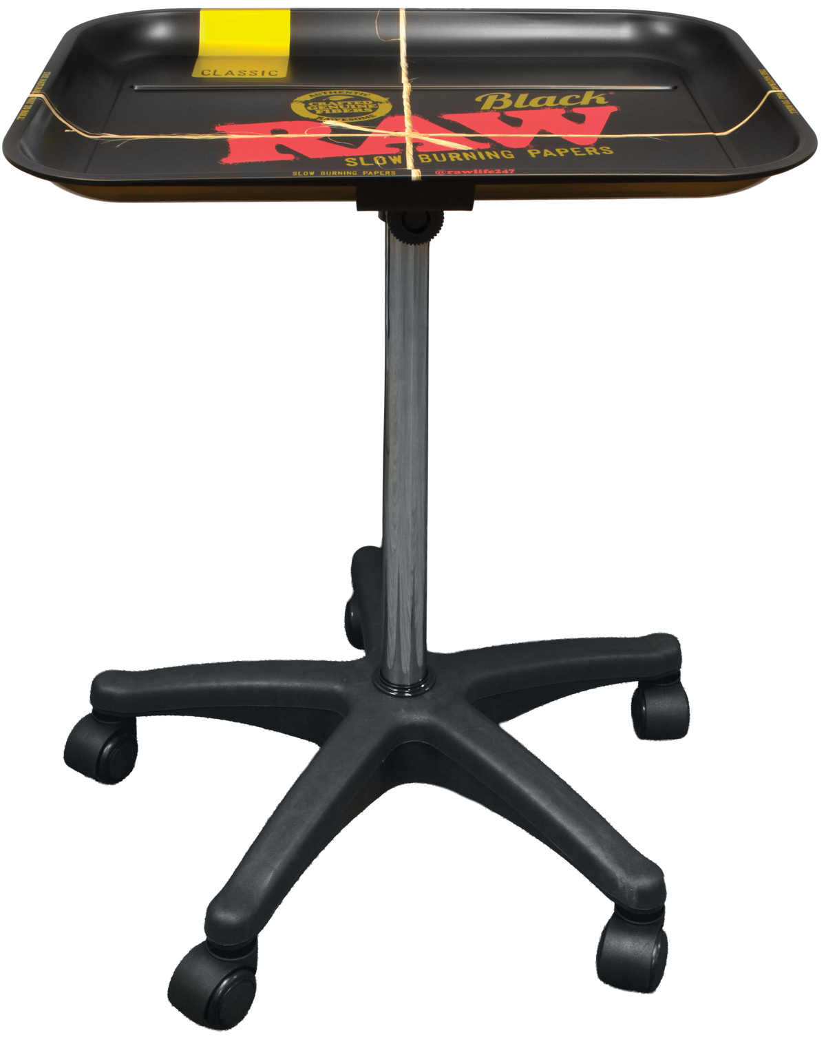 RAW Black Tray with Table Stand