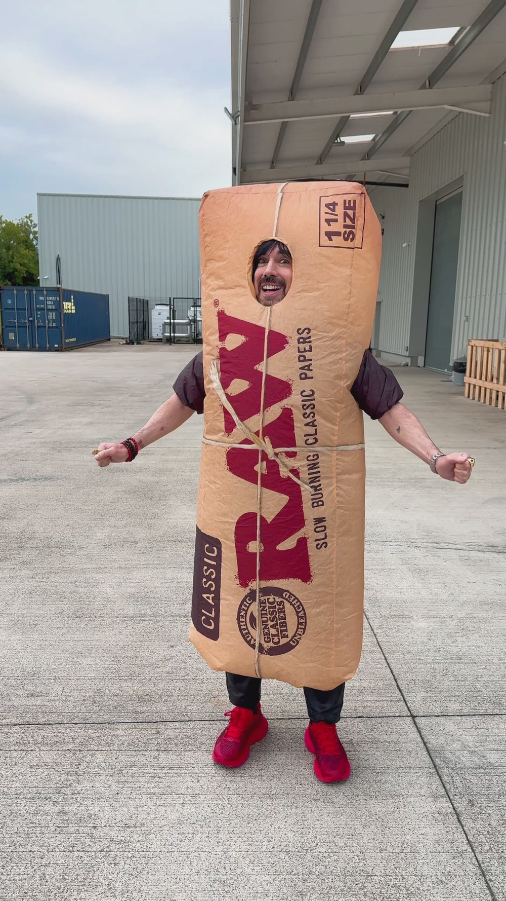 RAWky the RAW Inflatable Costume